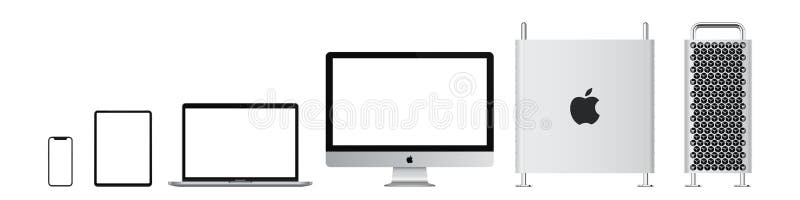 The New Ipad (Ipad 3) and IPhone 5 Black Isolated Editorial Photo ...