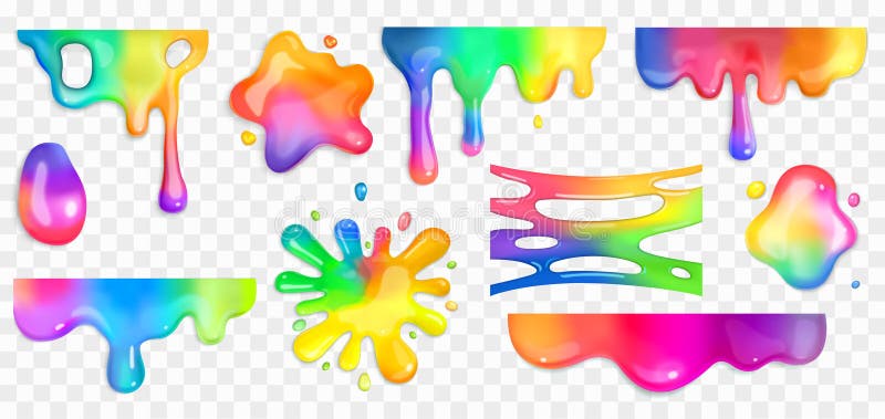Realistic Slime Frame stock vector. Illustration of decoration - 278062387