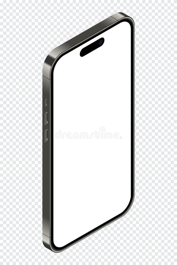 Isometric Smartphone. Simple Flat Isometric Phone. Smartphone Device ...