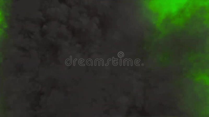 Realistic Smoke Cloud Spread on Green Screen for Explosion or Fire ...