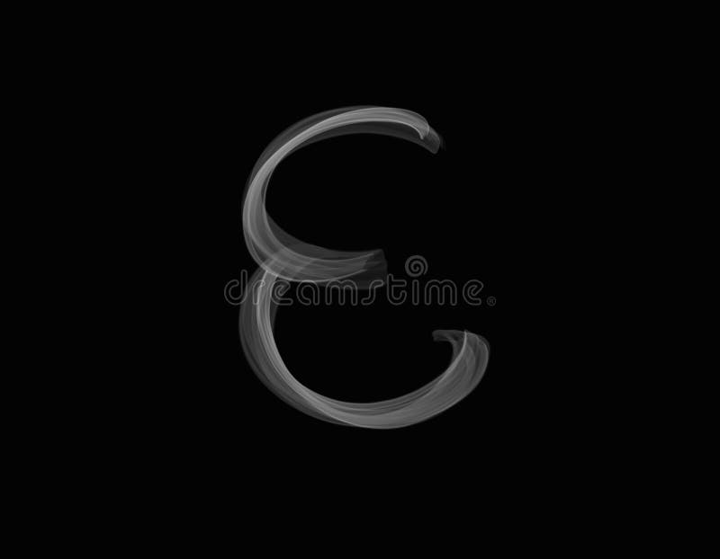 Realistic Smoke Shape with Epsilon Alphabet Spreading on Dark ...