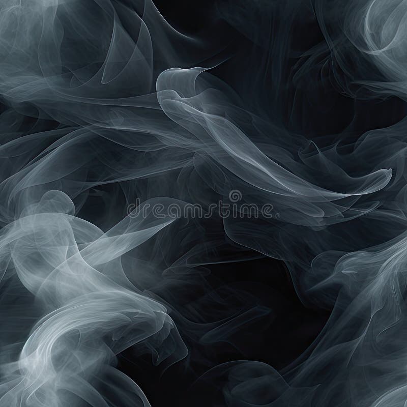 Realistic Smoke Texture Background Stock Illustration - Illustration of ...