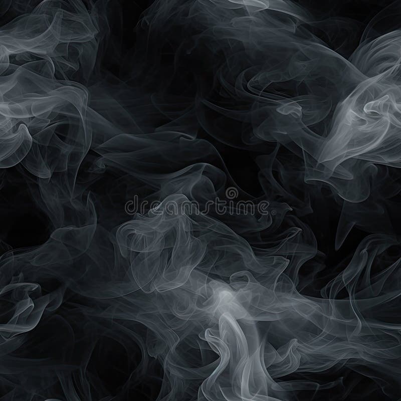 Realistic Smoke Texture Background Stock Illustration - Illustration of ...