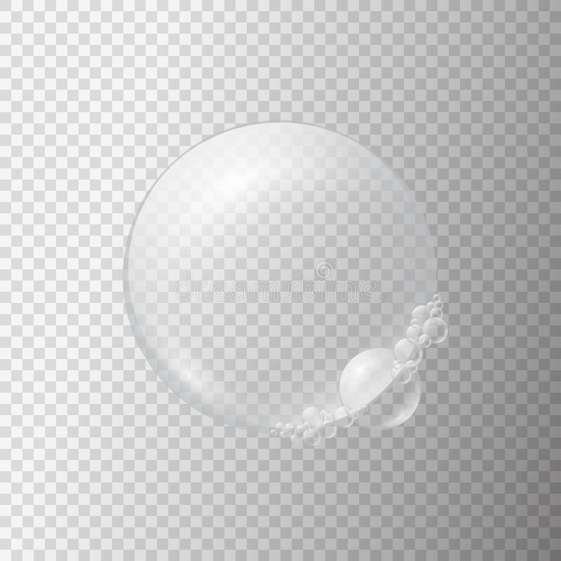 Realistic Soap Bubbles with Rainbow Reflection Set Vector Illustration ... Realistic Soap Bubbles with Rainbow Reflection Set Vector Illustration ...