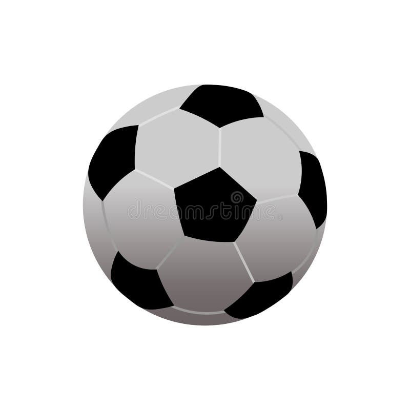Realistic Soccer Ball Icon. Vector Illustration Eps 10 Stock ...