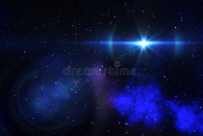 Realistic Space stock image. Image of real, astronomy - 44853059