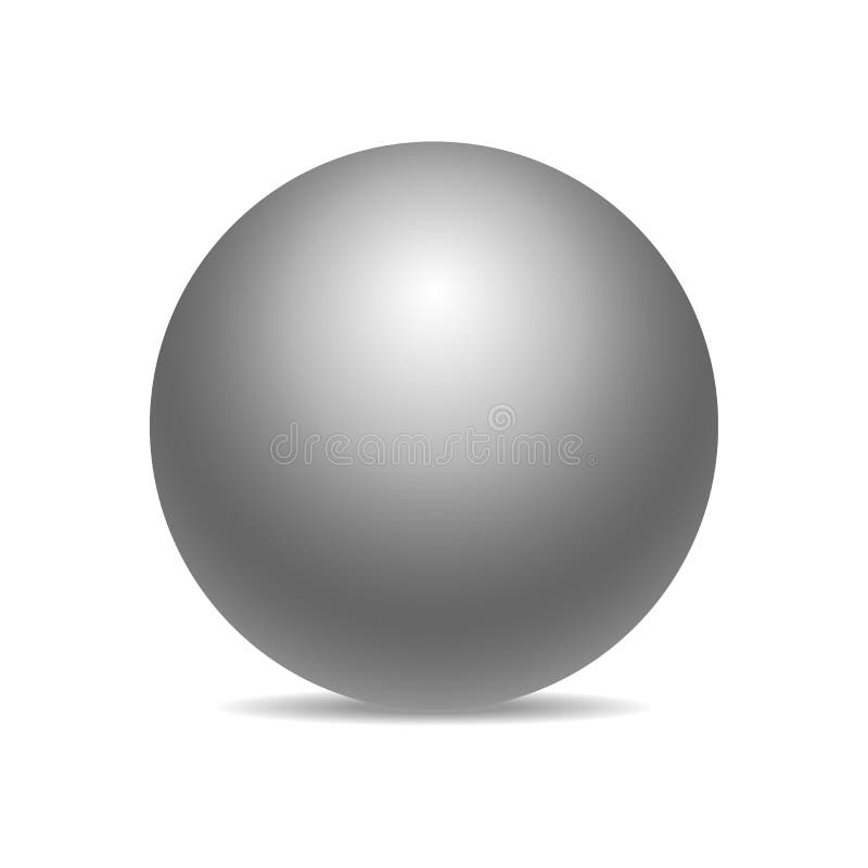 Realistic sphere isolated stock vector. Illustration of bright - 138513318