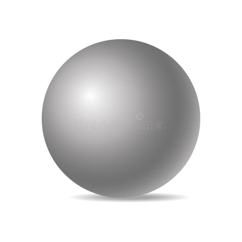 Realistic sphere isolated stock vector. Illustration of background ...