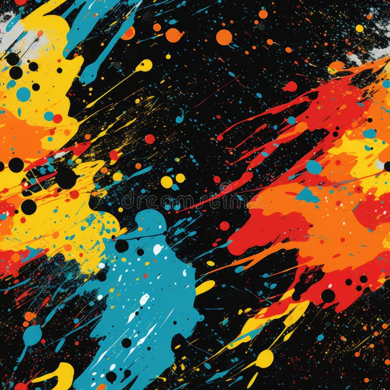 Realistic Splatter Textures Texture Background Stock Illustration ...