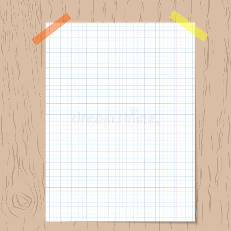 Realistic Notebook With Drawing Stock Vector - Illustration of book ...