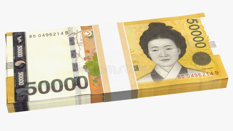Realistic Stack of High Denomination Currency Notes Stock Photo - Image ...