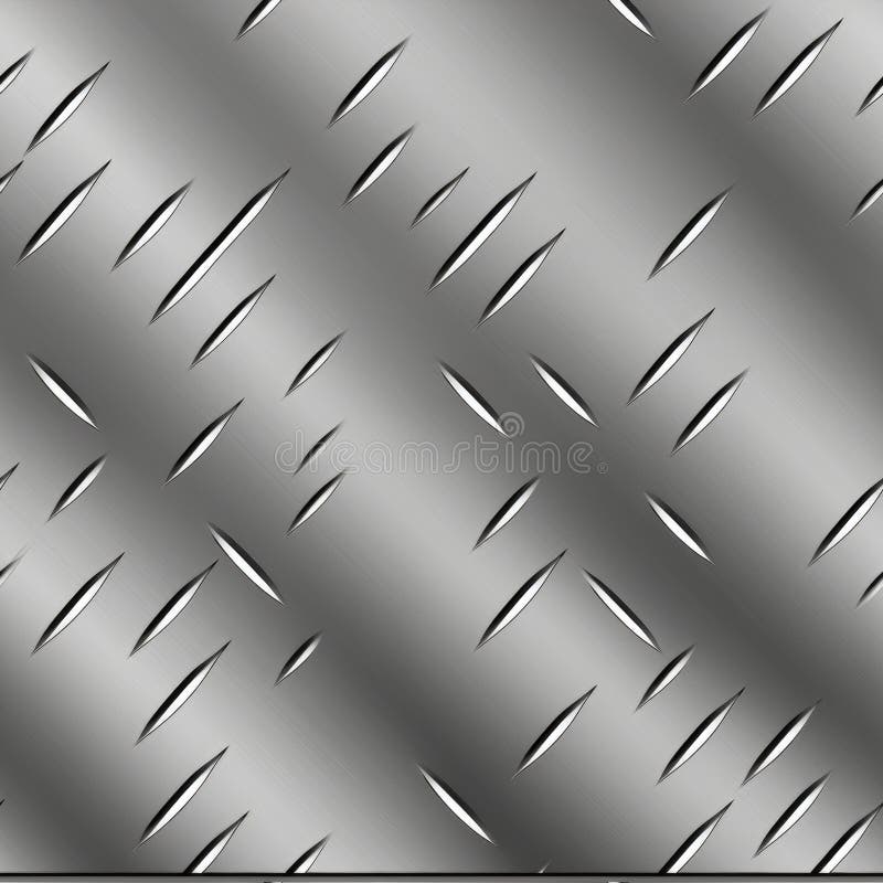 Realistic Steel Texture Background Stock Illustration - Illustration of ...