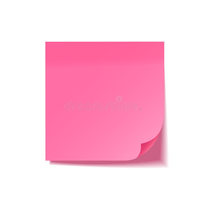 Pink Post It Note Png Pink Torn Sticky Note 13521804 PNG