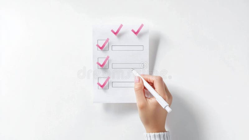 Realistic Sticky Note with To-do Checklist for Task Management and ...