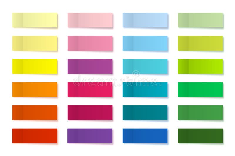 Realistic Sticky Notes Collection. Post Note Stickers. Colorful Sticky ... Realistic Sticky Notes Collection. Post Note Stickers. Colorful Sticky ...
