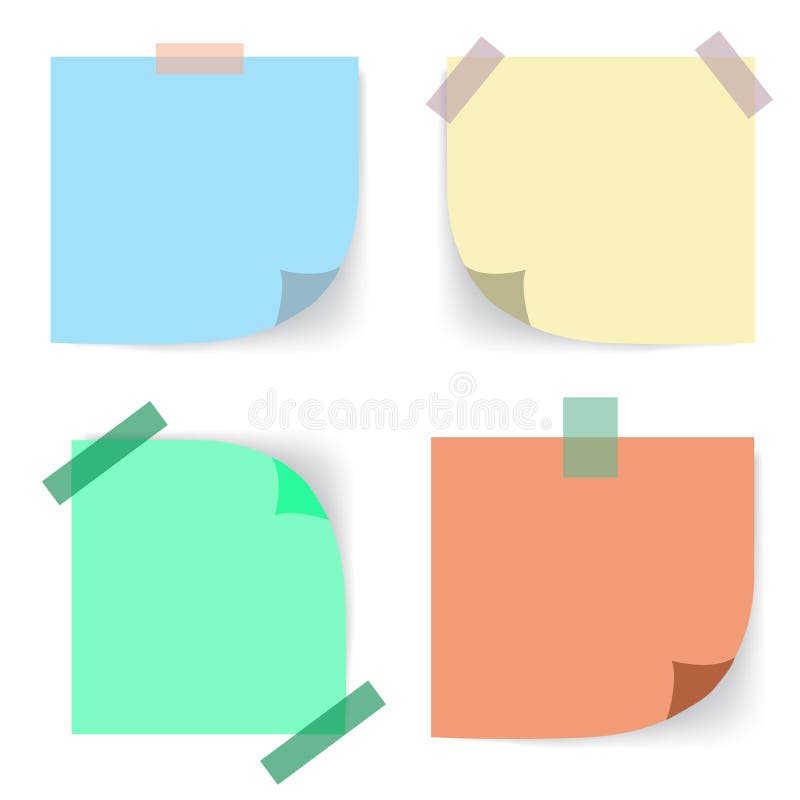 Realistic Red Sticky Notes Collection. Arrow Flag Tabs. Post Note ... Realistic Red Sticky Notes Collection. Arrow Flag Tabs. Post Note ...