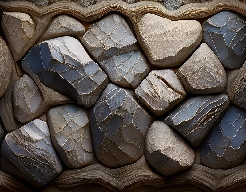 Realistic Stone Texture Background with Rugged and Natural Patterns ...