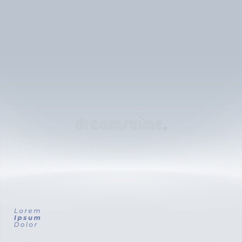 Realistic Studio Background Interior Mockup Stock Vector - Illustration ...