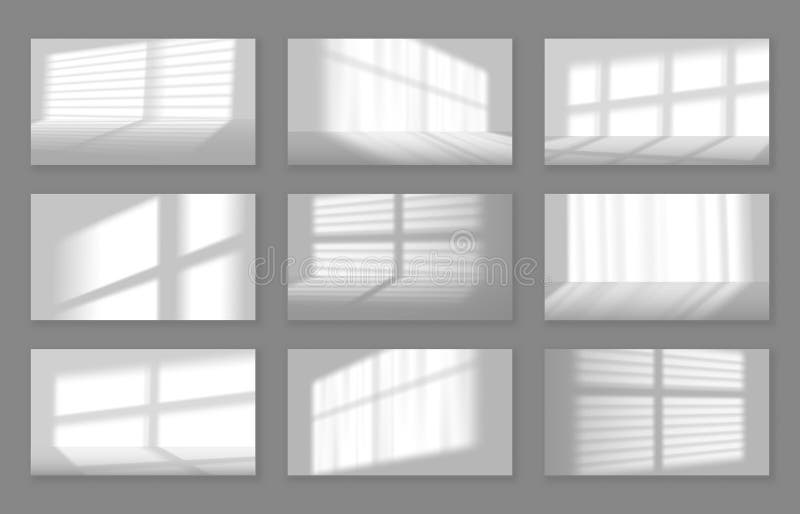 Realistic Studio Shadow Backgrounds. Natural Lighting Effect Shadows ...