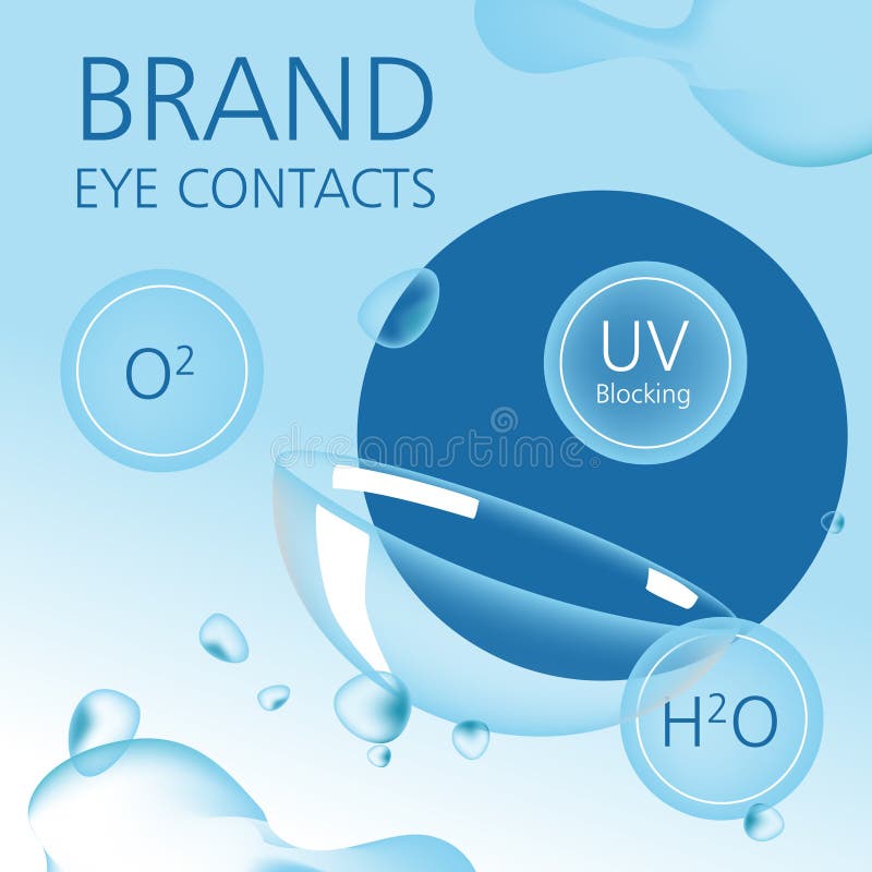 Realistic Style Vector with Contacts Ad with Package and Illustration ...