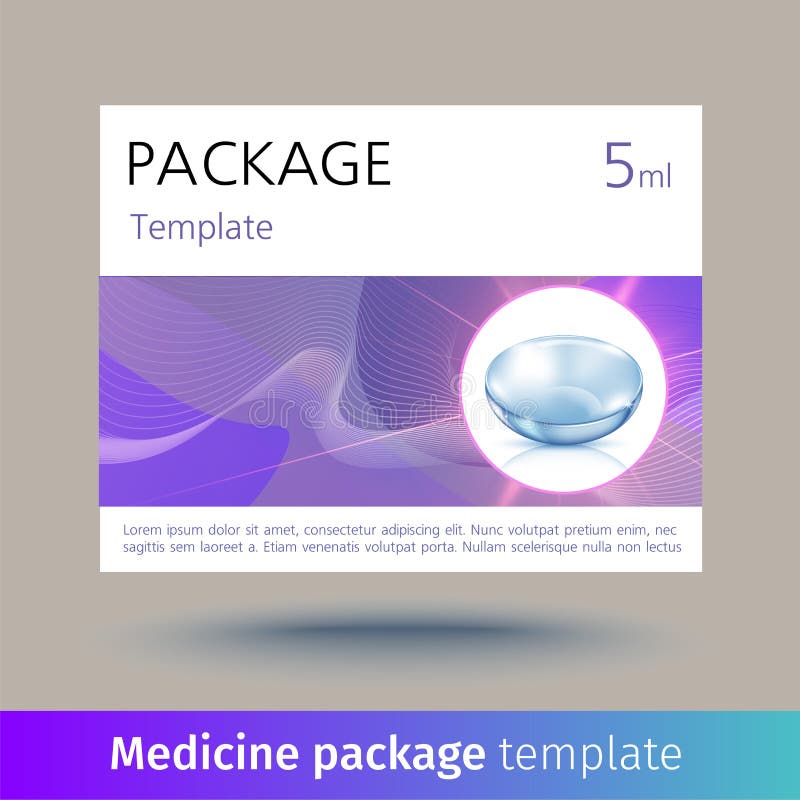 Realistic Style Vector Illustration with Contacts Package on ...