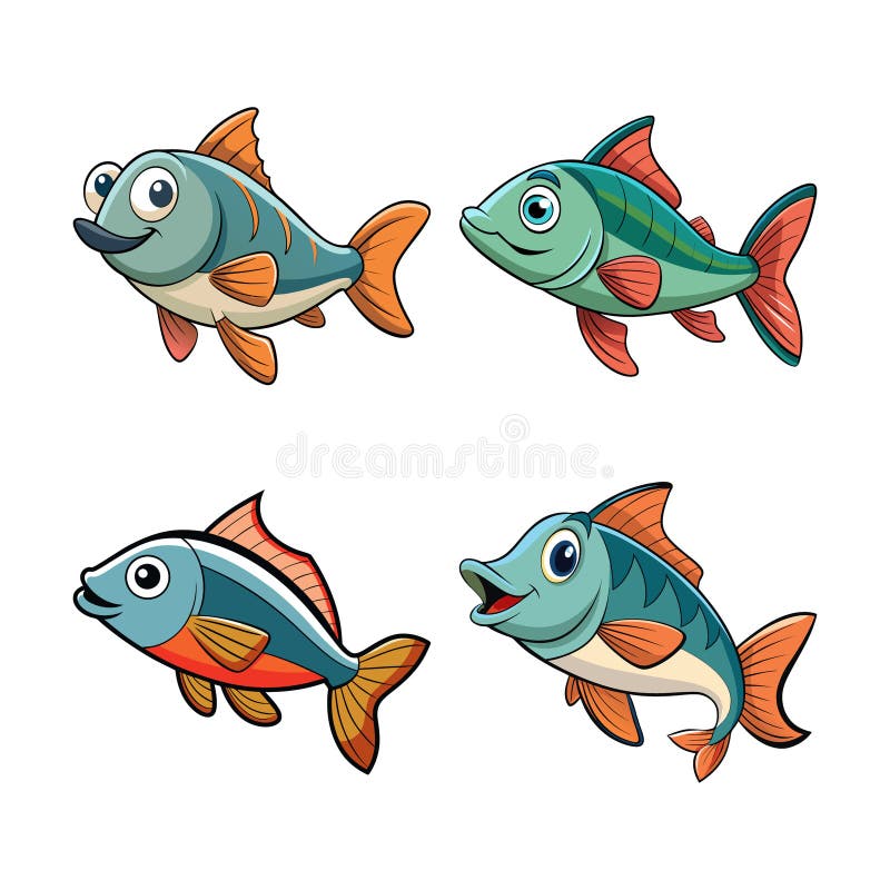 Realistic Sucker Fish Illustration with Unique Characteristics Stock ...