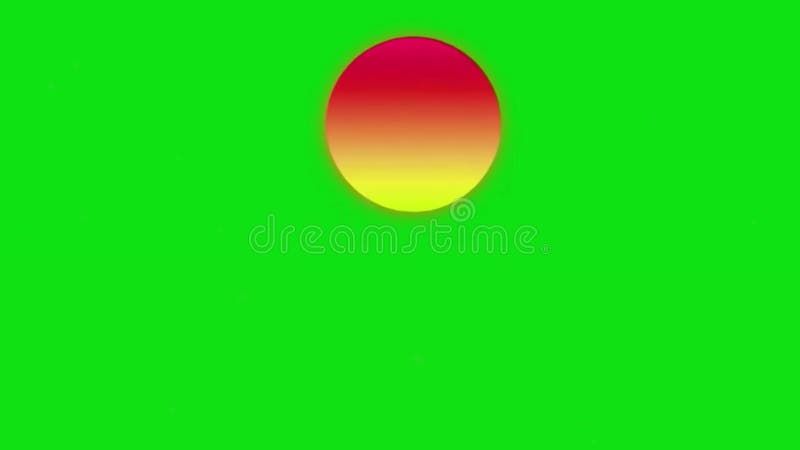 Realistic Sun Rise and Sun Set Smooth Effect on Green Screen, Lens ...