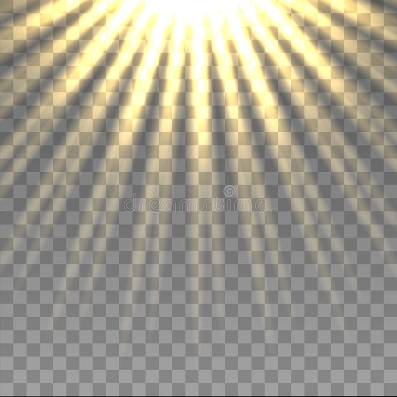God Rays Transparent Stock Illustrations – 70 God Rays Transparent ...