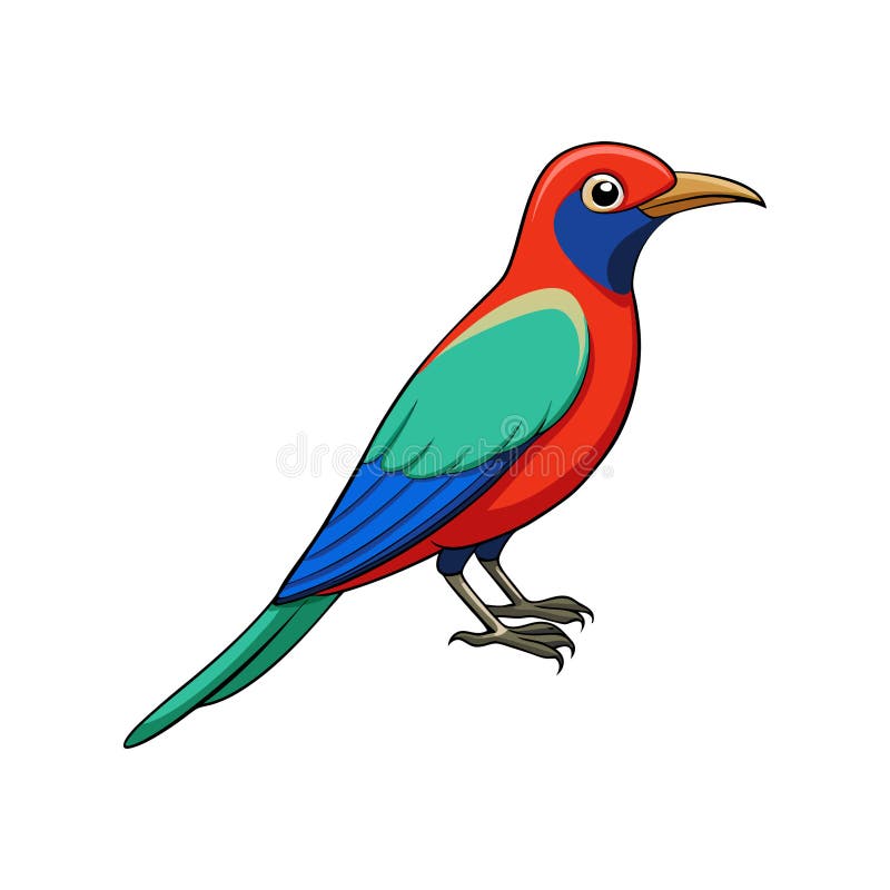 Realistic Sunbird Bird Illustration Stock Illustration - Illustration ...