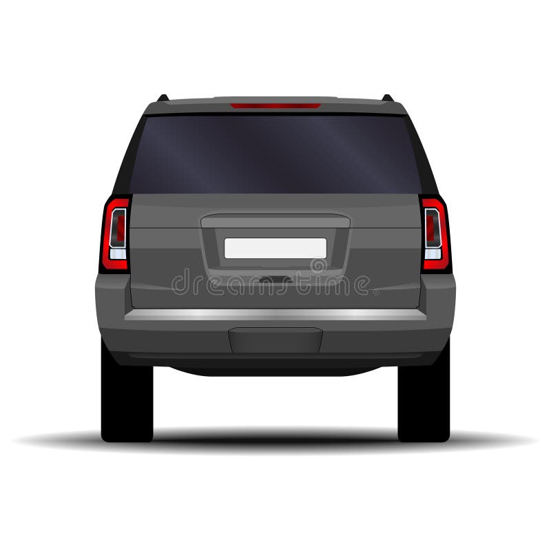 Realistic SUV car. stock illustration. Illustration of chassis - 180675110