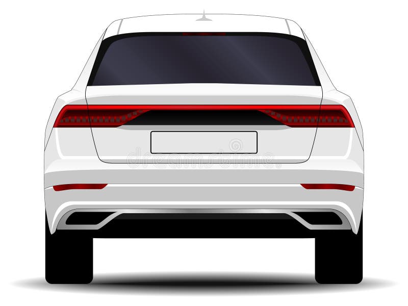 Realistic SUV car. stock vector. Illustration of power - 185558965