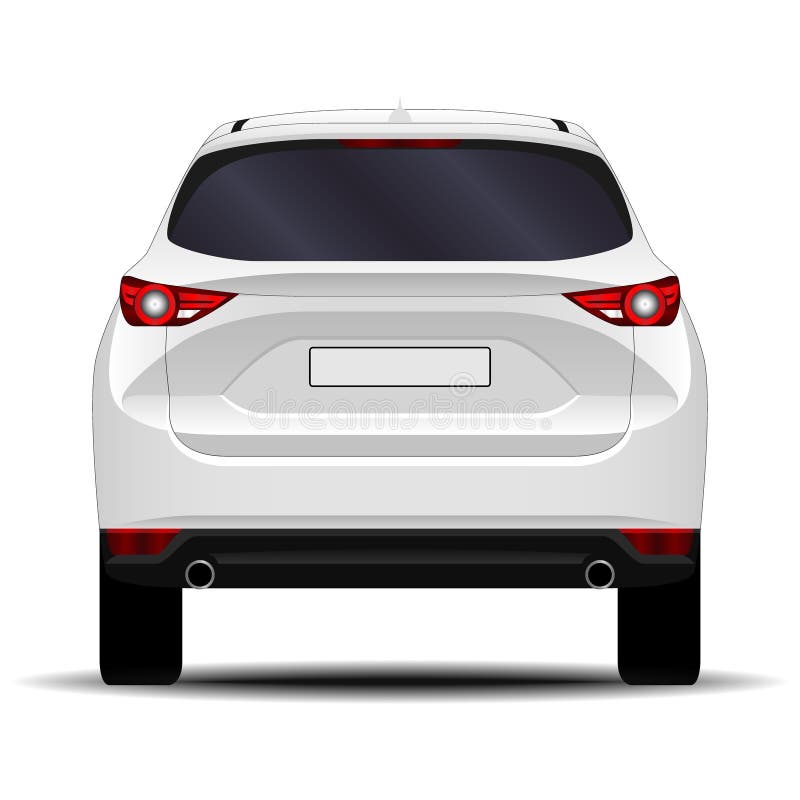 Realistic SUV car. stock vector. Illustration of design - 215456218