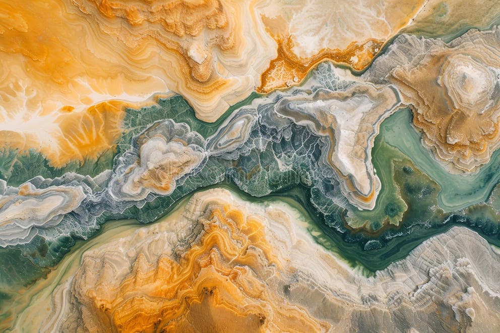 Realistic Texture of Mineral Rocks Stock Illustration - Illustration of ...