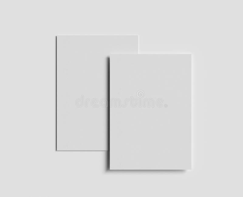 Realistic Textures A5 Paper Size Stock Illustration - Illustration of ...