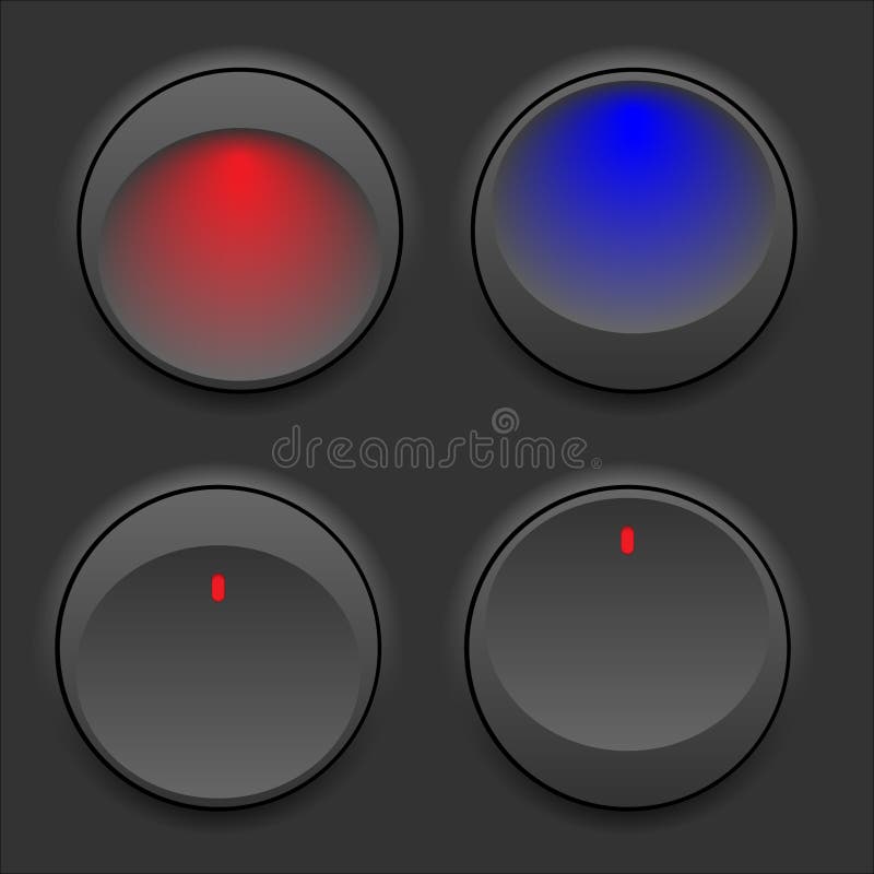 Analog Toggle Switch Stock Illustrations – 542 Analog Toggle Switch ...