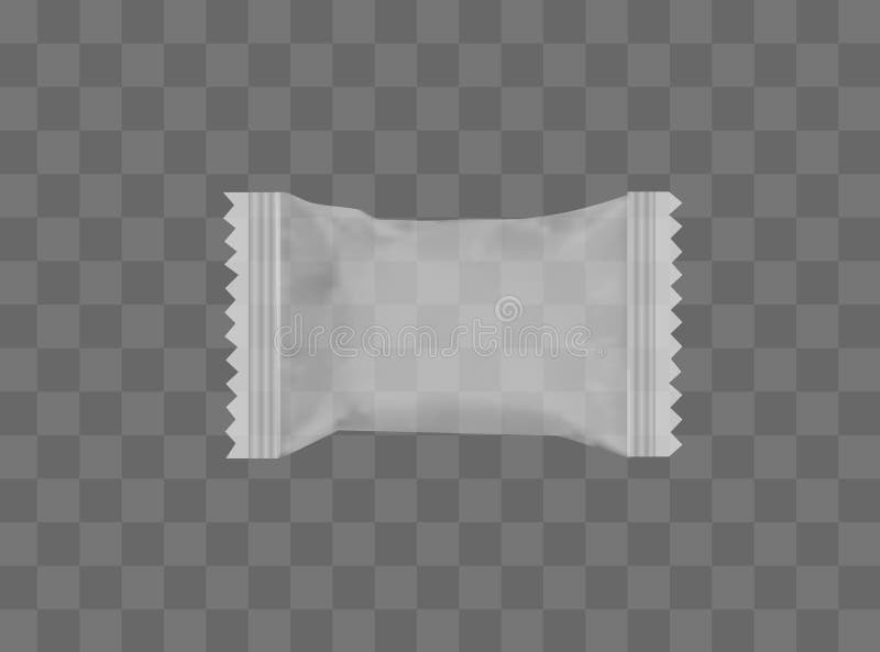 Realistic Transparent Empty Plastic Food Packaging Template Set. EPS10 ...