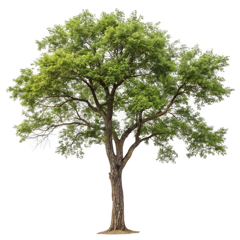 PSD Tree Isolated on Transparent Background Stock Illustration ...