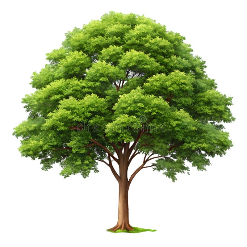 Realistic Tree Vector stock illustration. Illustration of nature ...