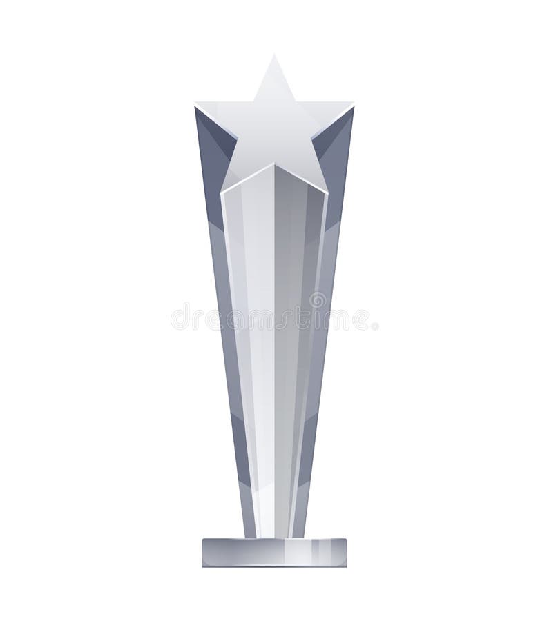 Realistic Trophy Illustration Stock Vector - Illustration of design ...