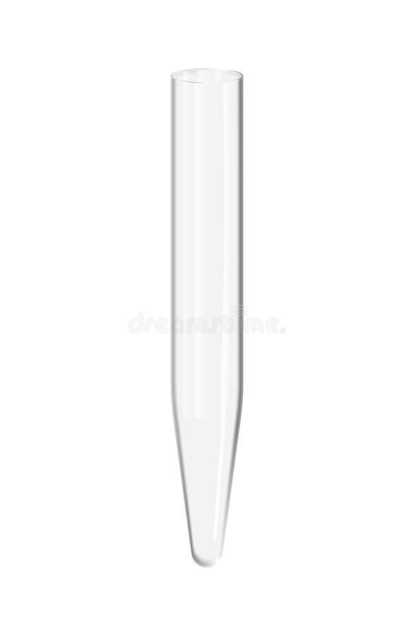 Realistic Tube Illustration Stock Illustration - Illustration of beaker ...