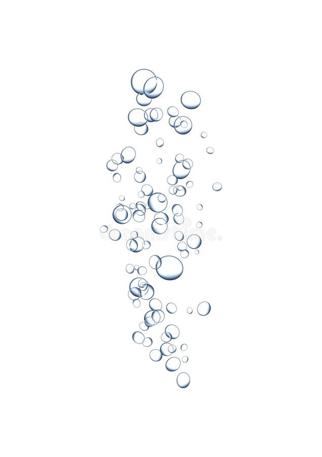 Realistic Underwater Bubbles Stock Vector - Illustration of clean ...
