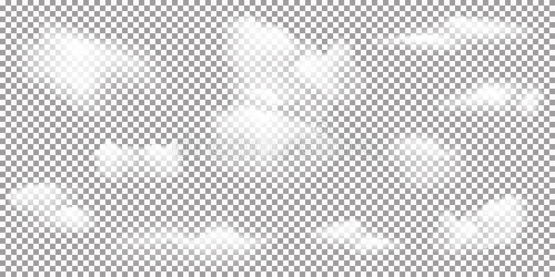 Realistic Vector Clouds with Vector Transparency Stock Vector ...
