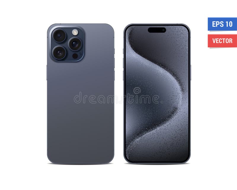 Realistic Vector Flat Mock-up Samsung Galaxy S23 Ultra with Blank ...