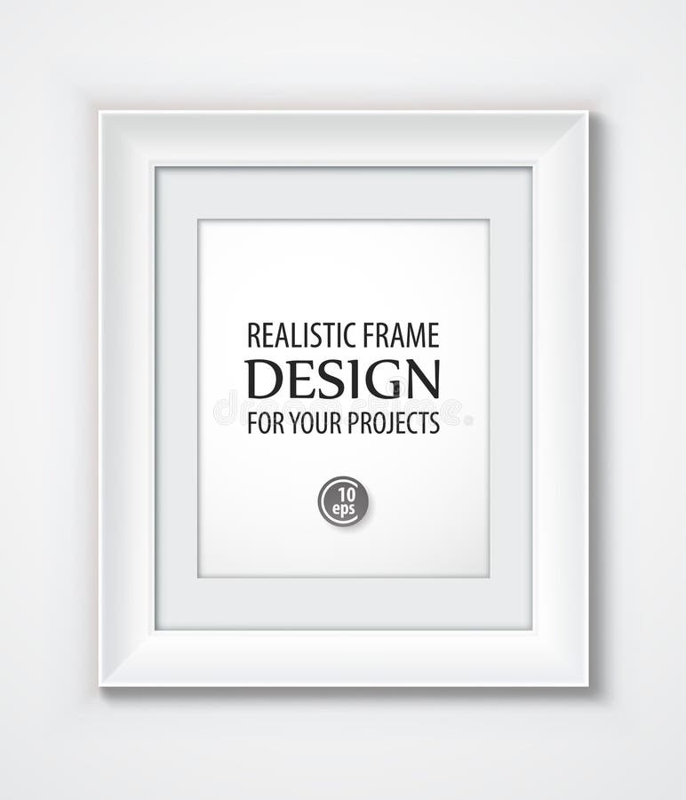 Realistic Vector Frame Template. Vector Illustration Stock Vector ...