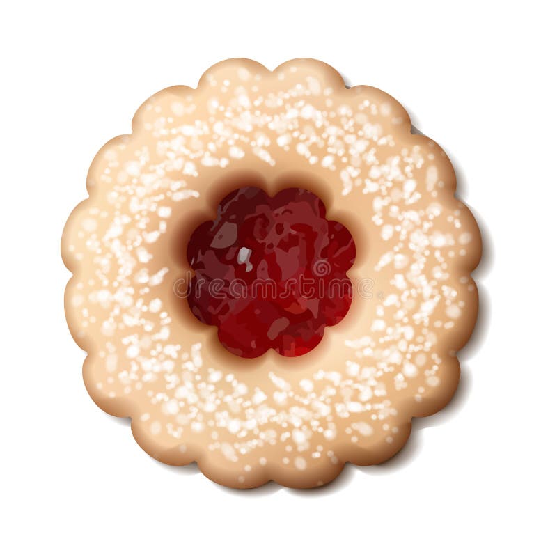 Linzer Cookies Stock Illustrations – 57 Linzer Cookies Stock ...