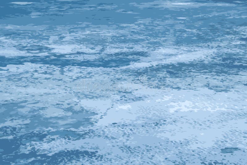 Realistic Vector Illustration of an Icy River Surface. Texture of Ice ...