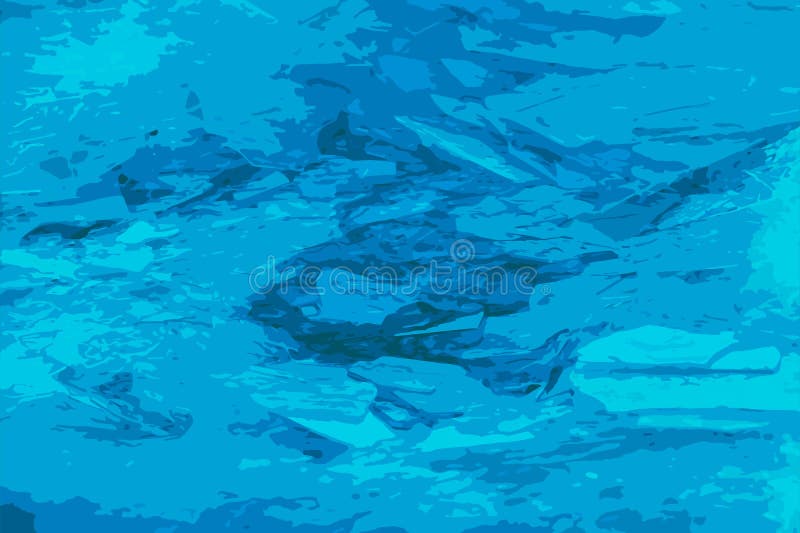 Realistic Vector Illustration of an Icy River Surface. Texture of Ice ...