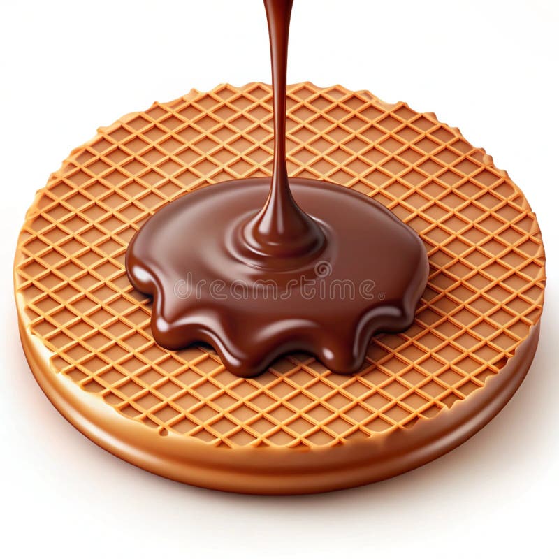 Realistic Vector Illustration of Liquid Hot Chocolate Dripping on a ...