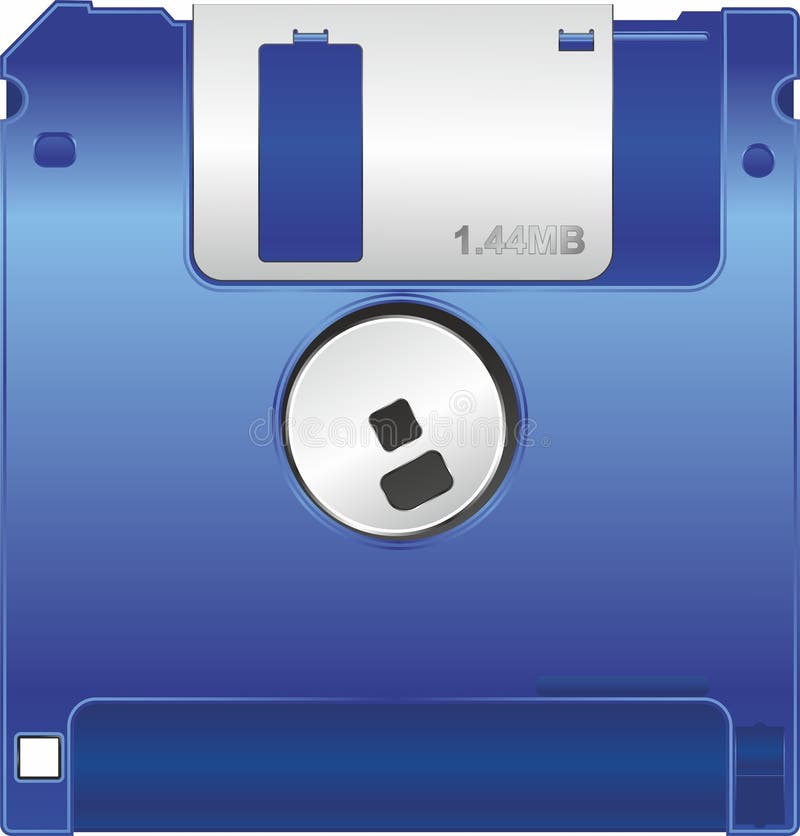 Realistic Vector Image of Floppy Disk. Png Format Stock Photo ...