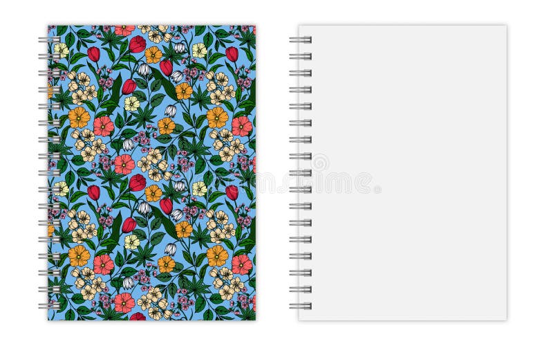 Spiral Notebook Page Layout Template Stock Illustrations – 793 Spiral ...
